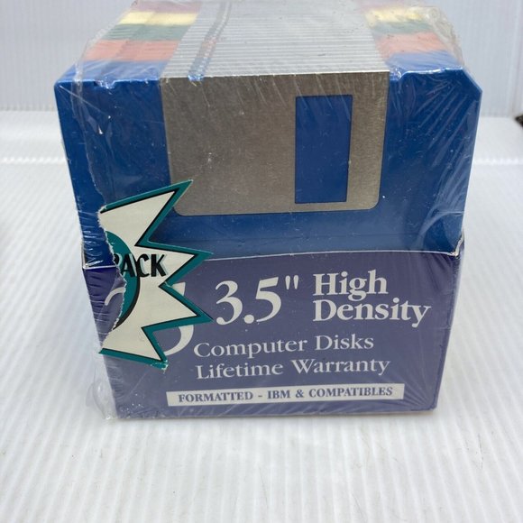 Unbranded | Media | 25 Pack 35 High Density Computer Disks Formated Ibm ...